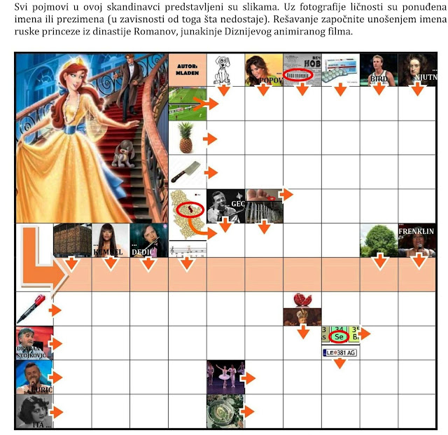 Enigmatika za decu: Ilustrovana skandinavka