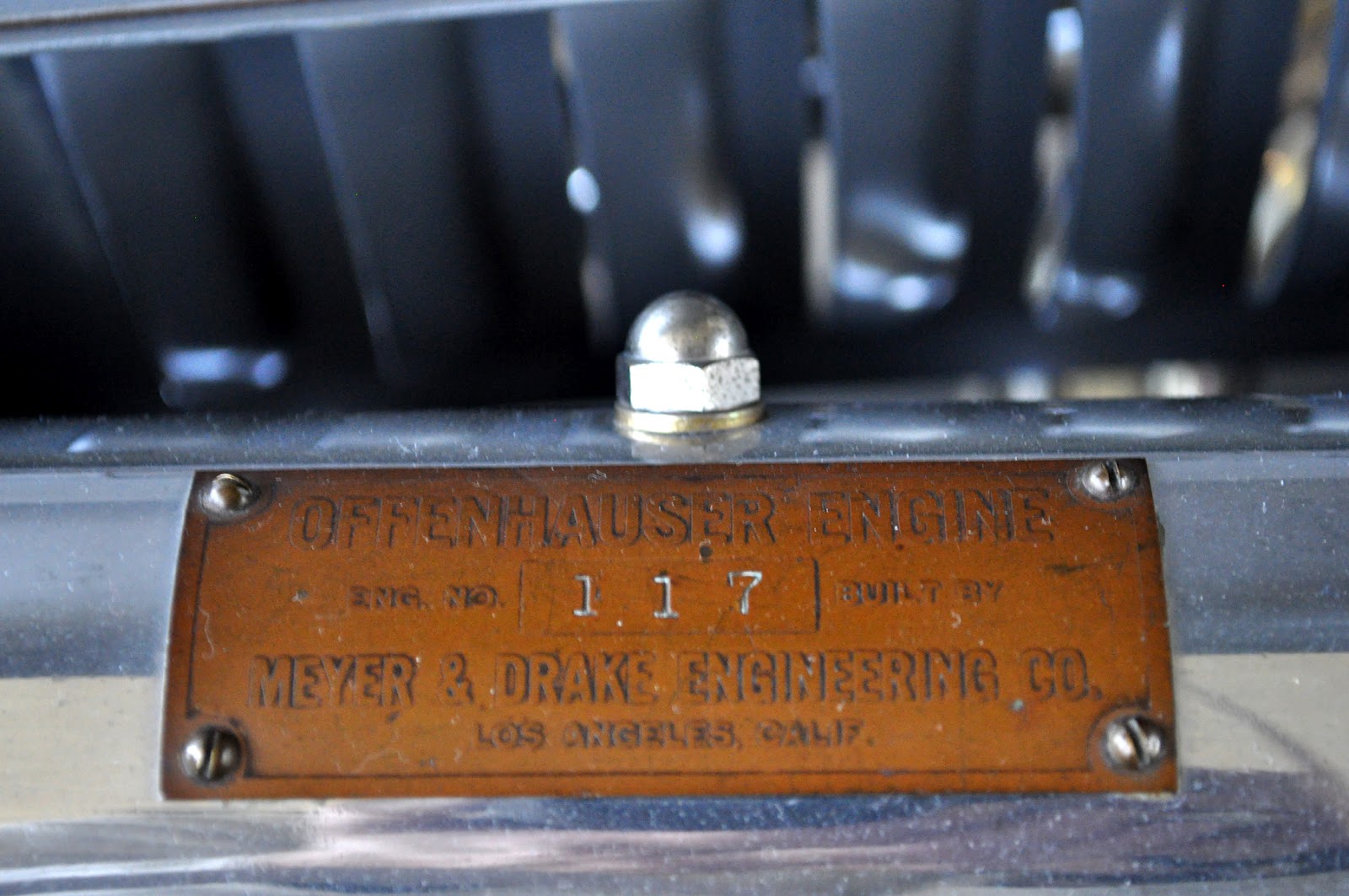 Just A Car Guy: Offenhauser engine, built by Meyer and Drake. A thing ...