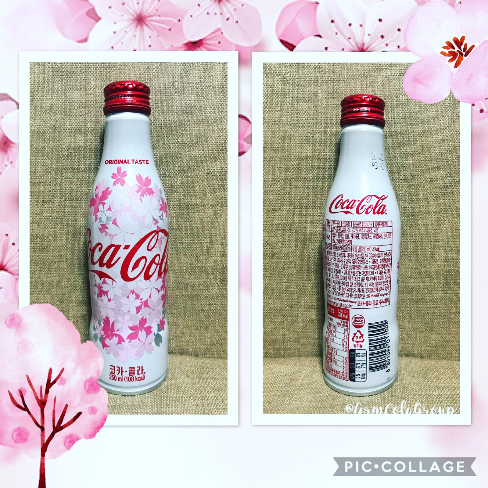 Always My Happy Coca Cola: Coca-Cola Spring Sakura 🌸 Aluminium Bottle ...