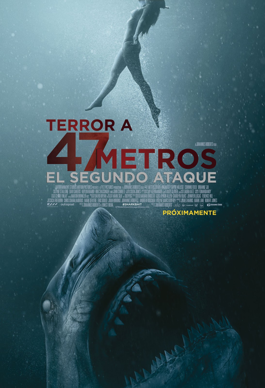 Fielalarte.blogspot.com : LANZAMIENTO DE AFICHE OFICIAL Y TRAILER TEASER DE TERROR A 47 METROS ...