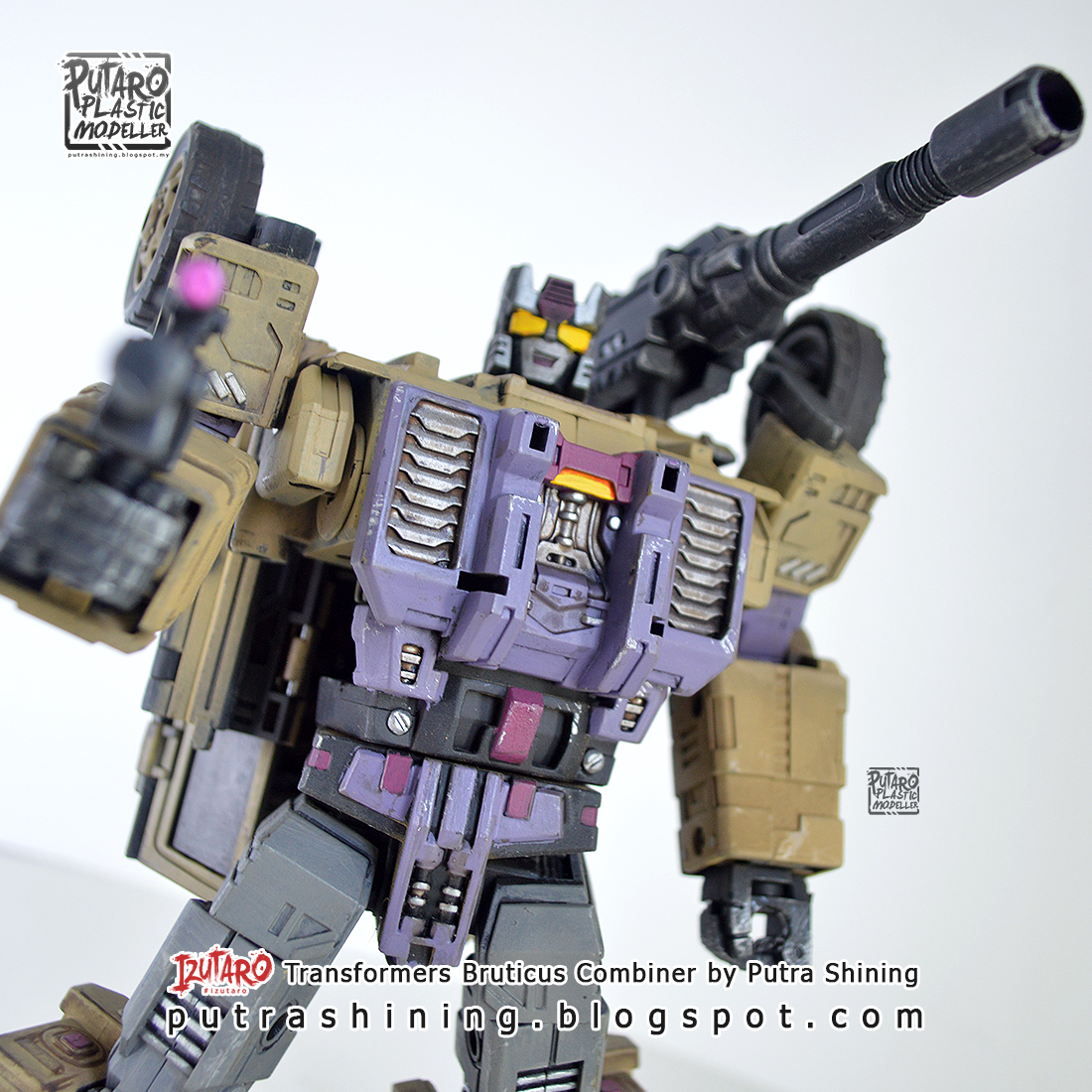 Toy Custom Paint: Transformers Bruticus Combiner by Putra Shining