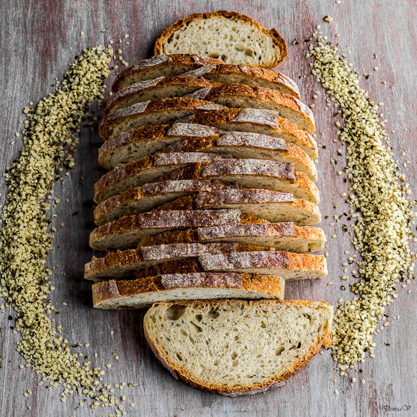 Hemp sourdough bread | Hungry Shots