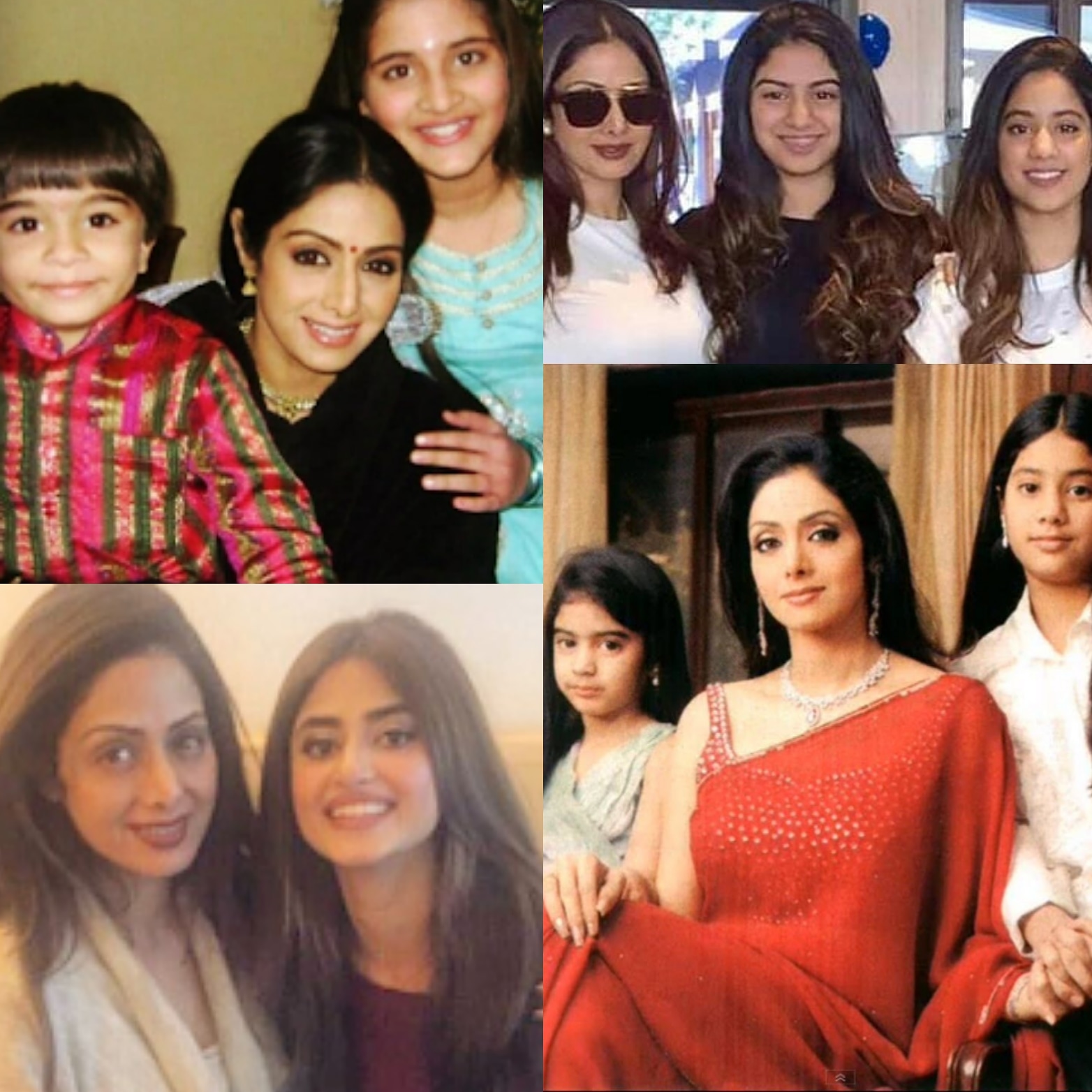 Sridevi: Mum's the Word: Sridevi with her on screen and off screen ...