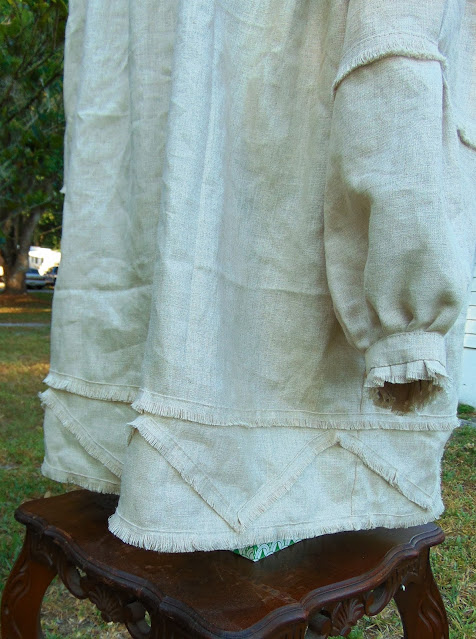 The Antique Sewist: 18th Century American "Hunting Frock Coat" or Shirt.