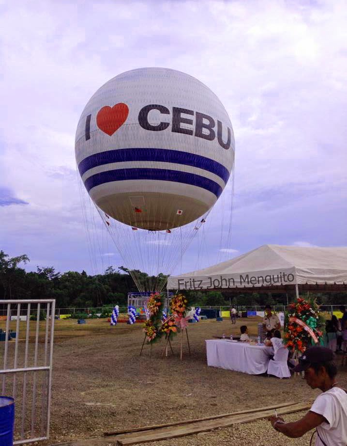 Cebu Helium Balloon: #FREEyourself @ this giant Cebu Helium Balloon.