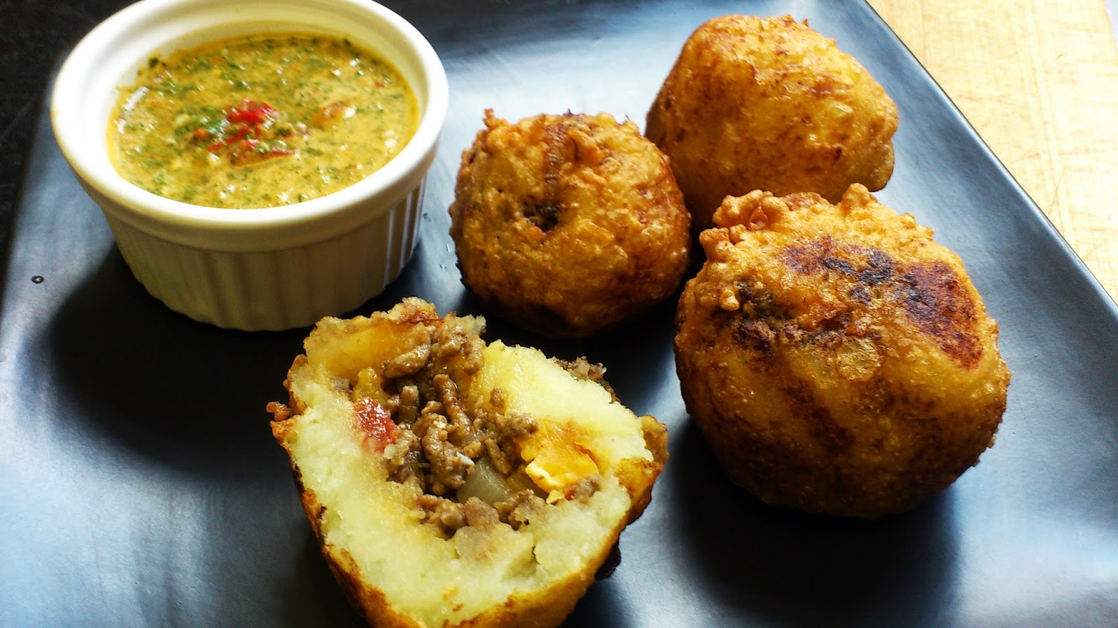 Soup Tuesday: Papas Rellenas Colombianas - WCFC2014 : Colombia