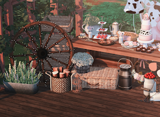 Sims 4 Farm Bithday Build - Mel Bennett