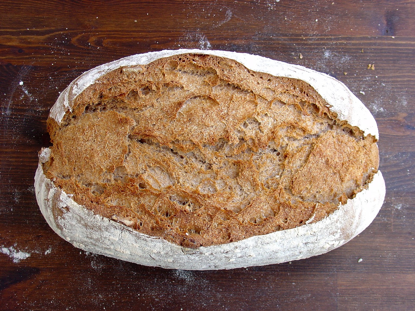 Ma Petite Boulangerie: Especial panes con poolish - 4. Pan integral con ...