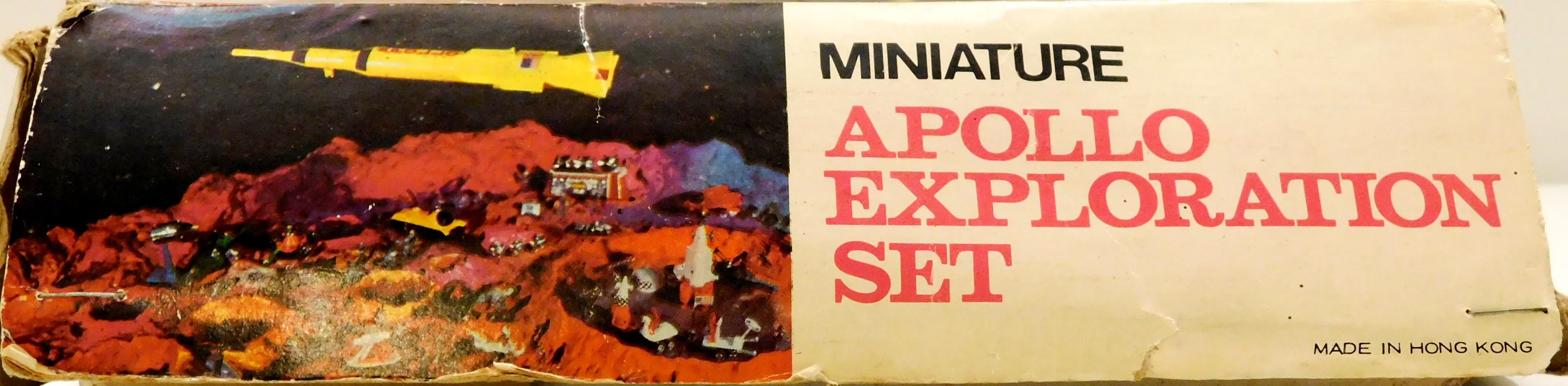 Toys and Stuff: Montgomery Wards Miniature Apollo Exploration set - Pt 1