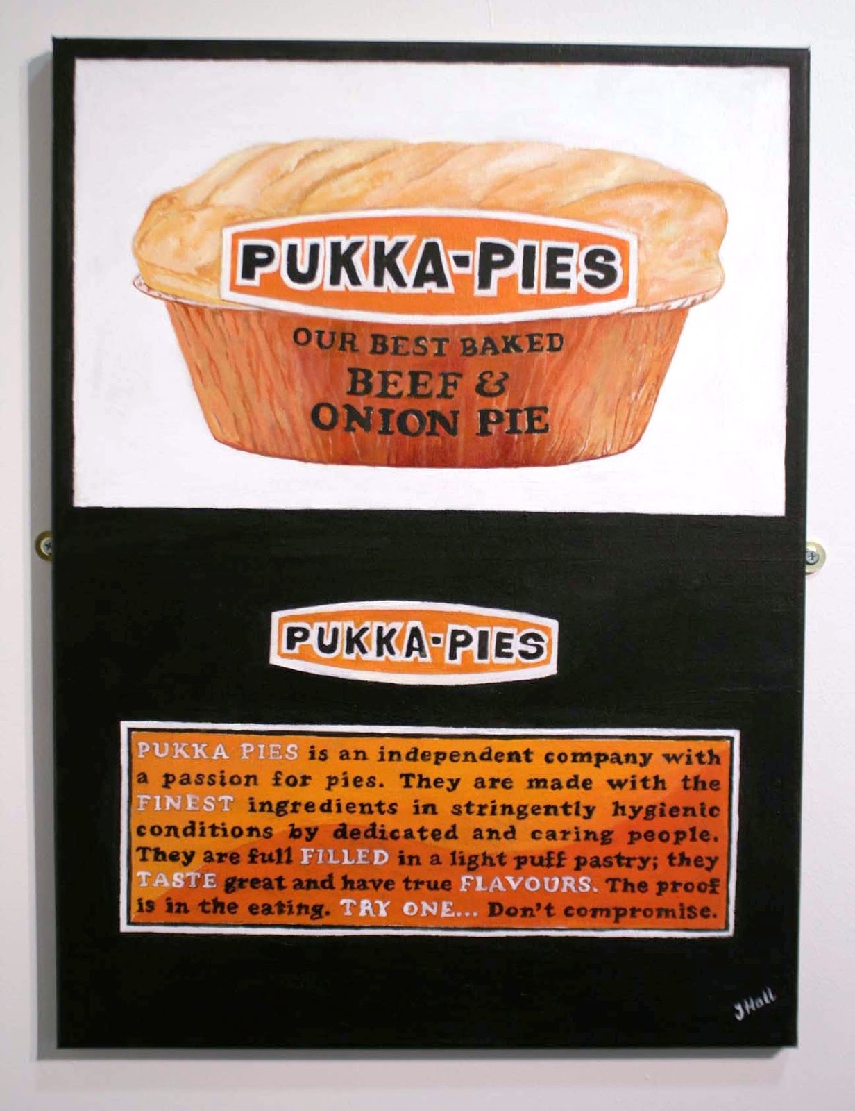 Great Yarmouth Art Gallery: Pukka Pies paintings wow visitors at Jane ...