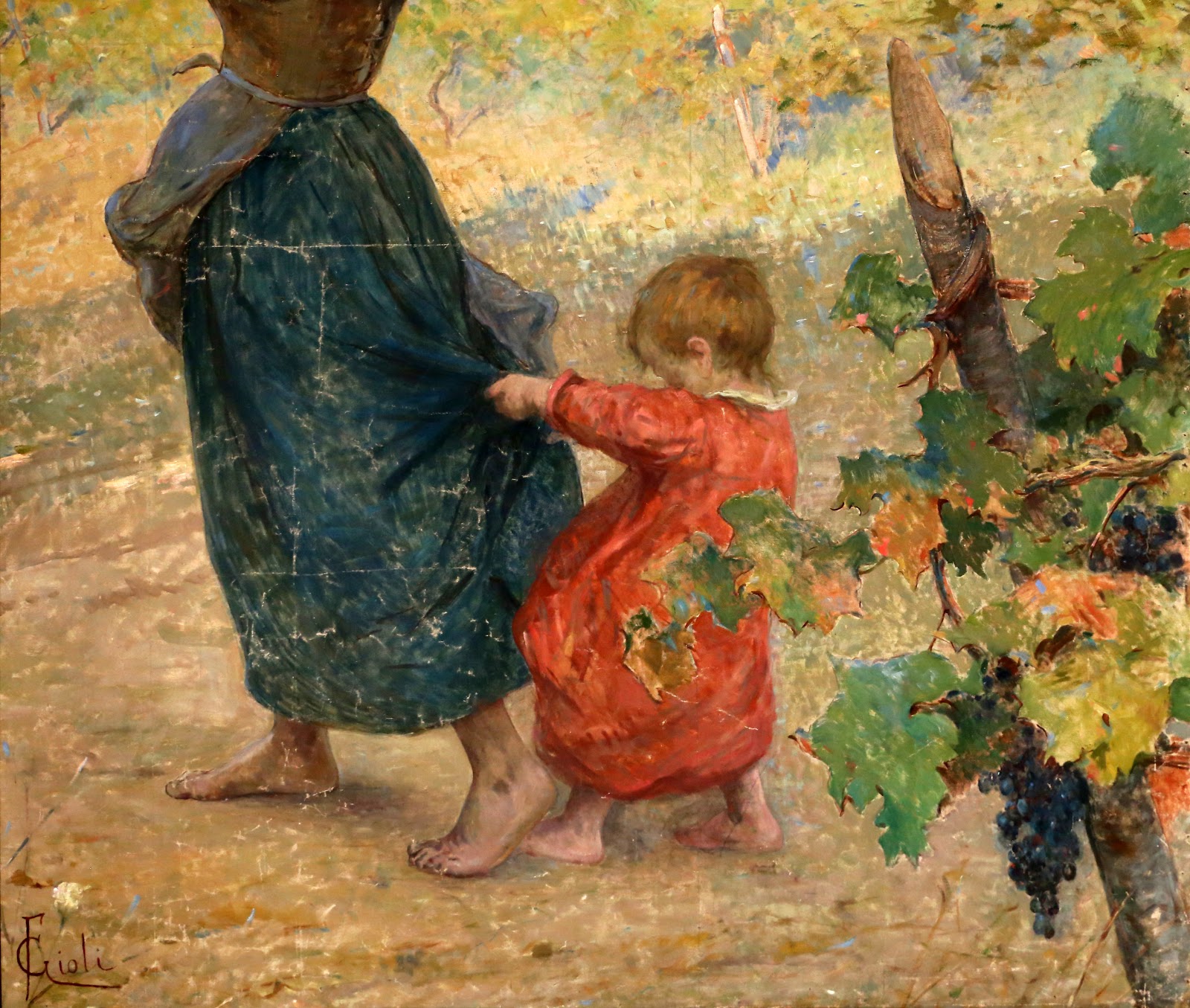 Francesco Gioli (1846-1922) Macchiaioli painter | Tutt'Art@