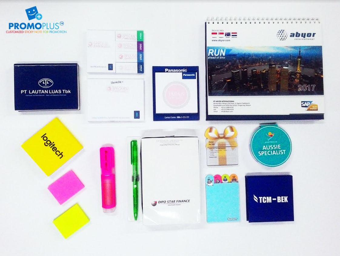 Sticky Notes Flat Lay - Cetak post it sticky note untuk promosi custom memo