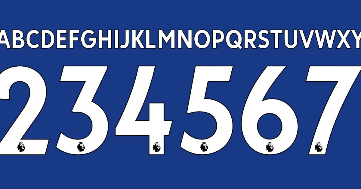 Fontes Camisas de Futebol: Fonte Chelsea 2018-2019 Premier League