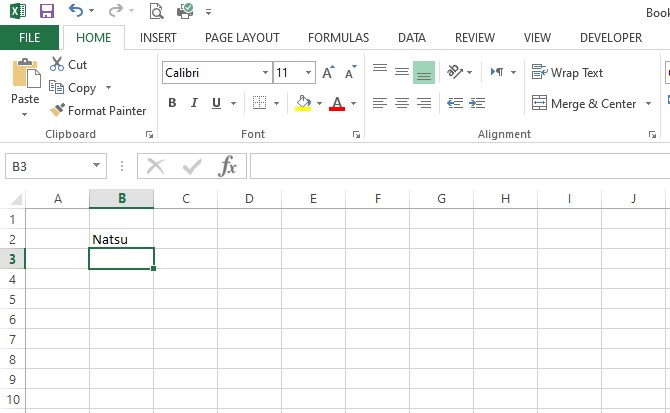 CARA INPUT / MEMASUKKAN DATA PADA SEL MICROSOFT EXCEL - Ruang Microsoft ...