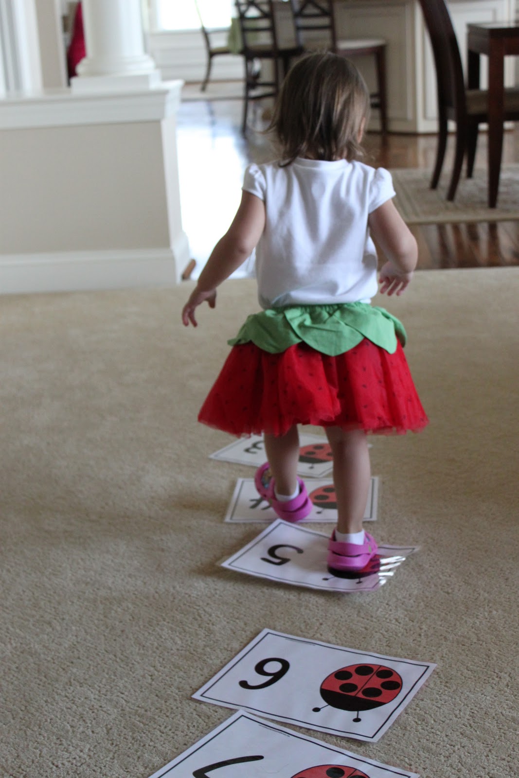 Playing House: Ladybug Counting (Printable)