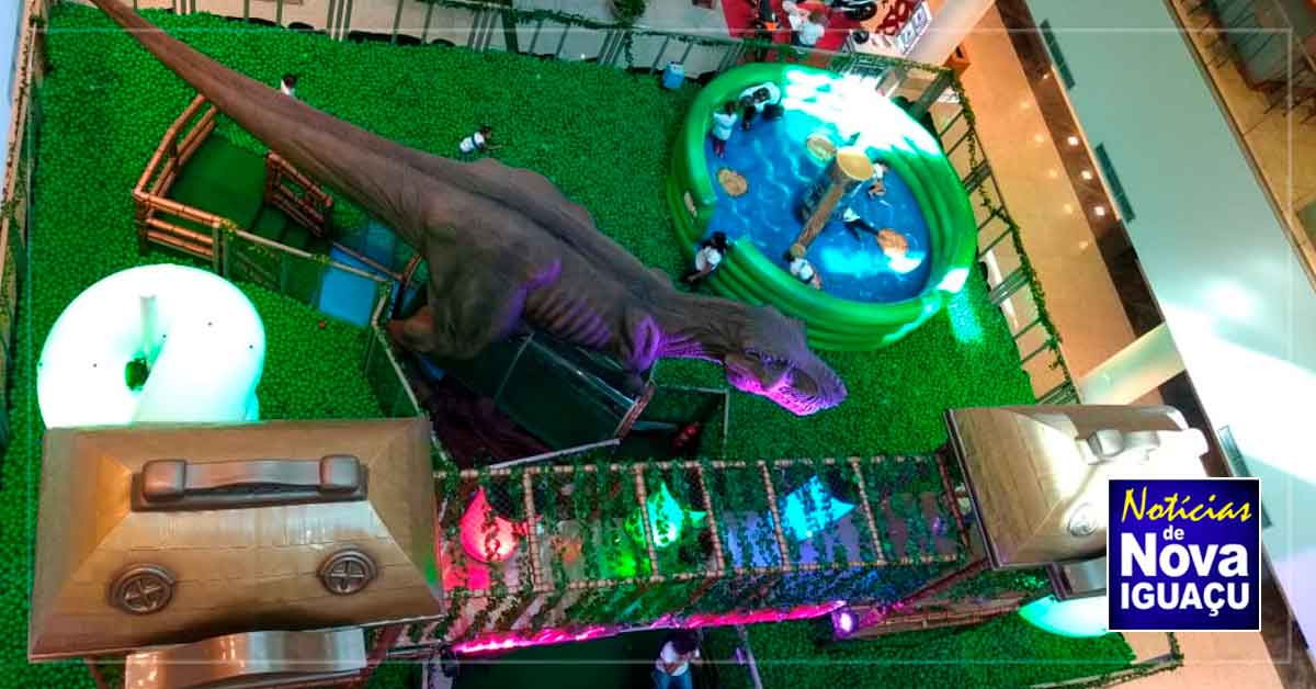 Parque Dino’s Towers no TopShopping | Notícias de Nova Iguaçu