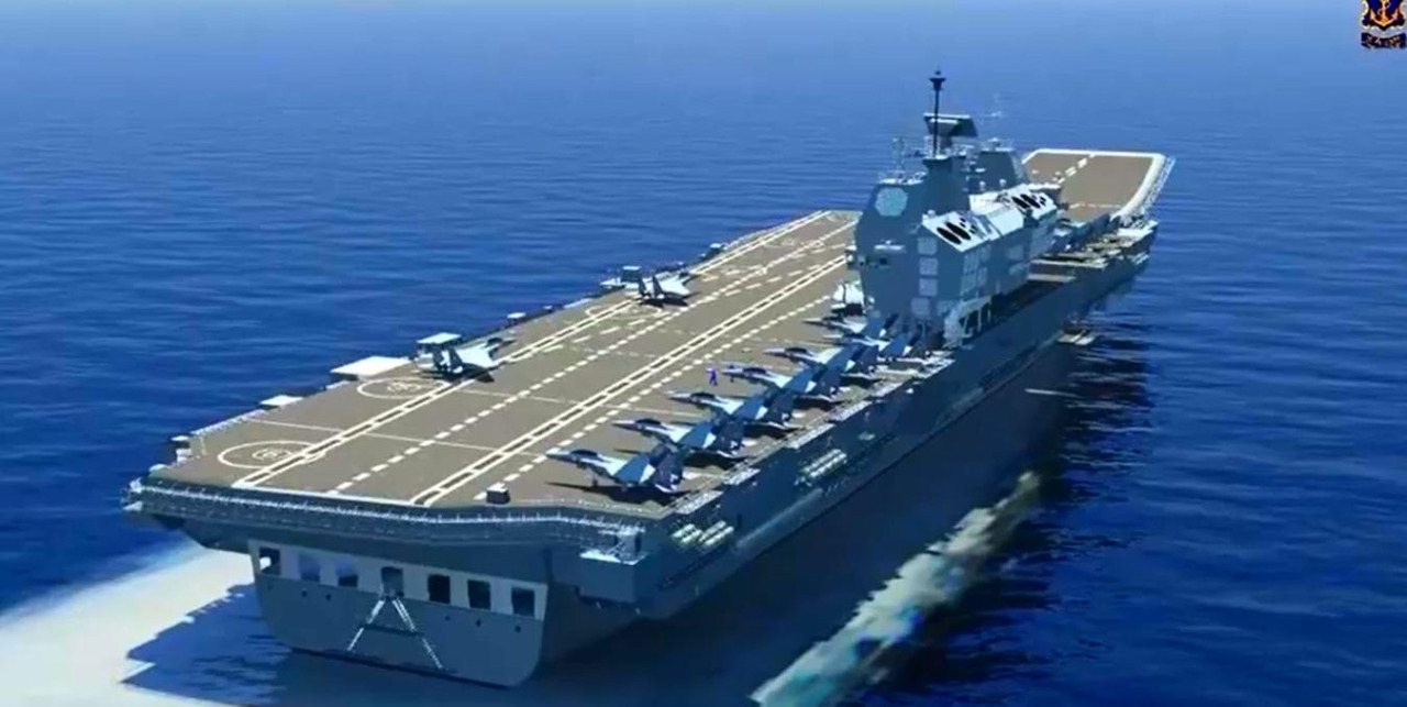 SNAFU!: Indian Navy’s Indigenous AirCraft Carrier 1 (IAC-1), INS Vikrant (computer generated ...