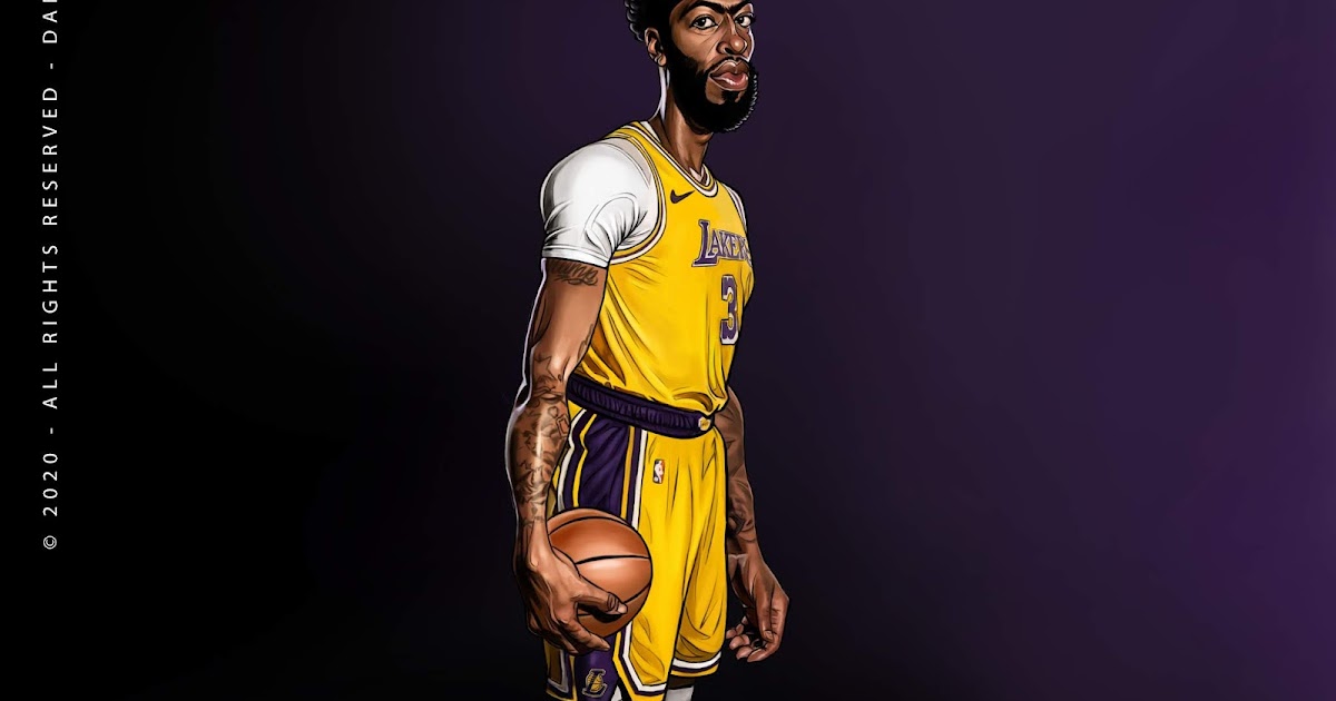 Danny's Illustrations: Anthony Davis Cartoon