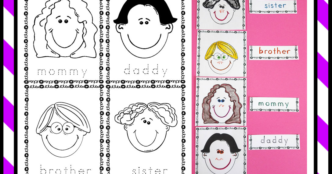 Teacher Neidinha Franca: Free resources - Family Theme Worksheets