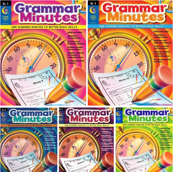 Grammar Minutes Levels 1 3 4 5 6 grammar-minutes-levels-1-3-4-5-6