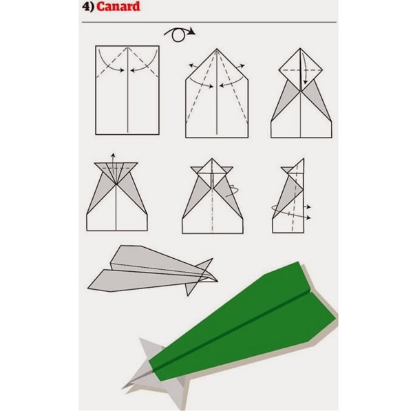 12 Cách Gấp Máy Bay Giấy - Tự làm