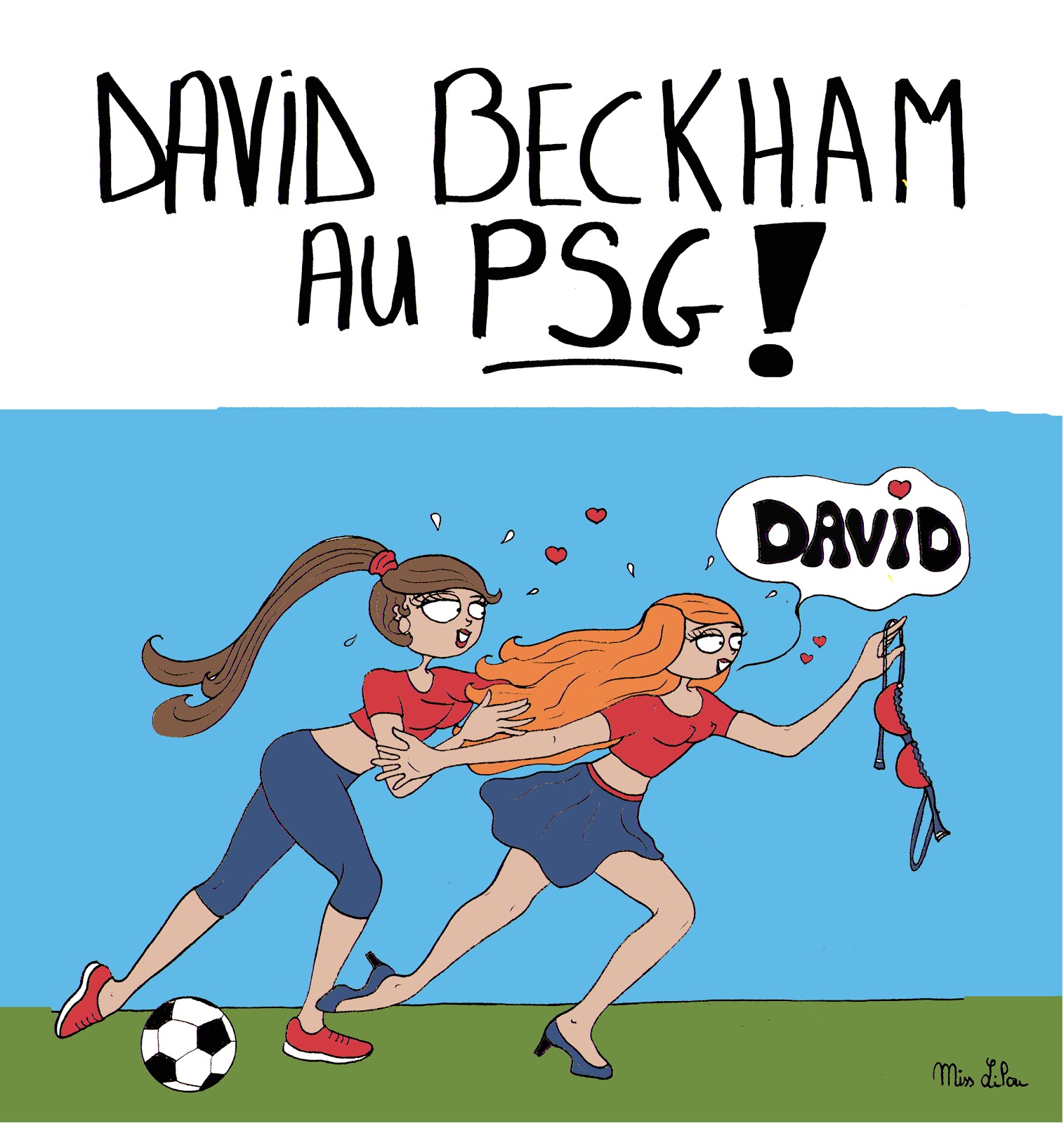 ActuRatons: David Beckham au PSG : émoi des Parisiennes