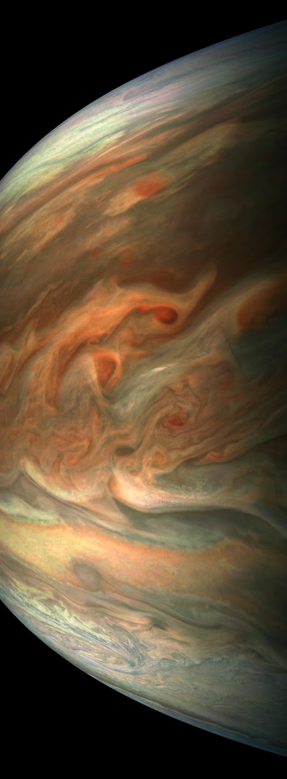 Jupiter seen by NASA's Juno spacecraft | Earth Blog