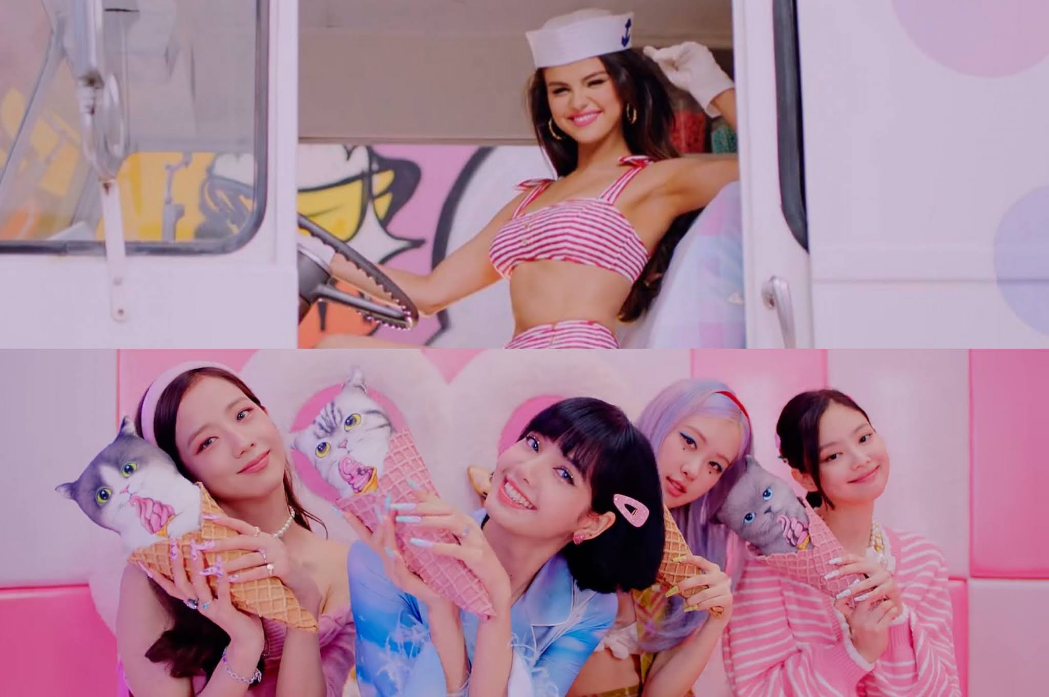 "Ice Cream" de BLACKPINK ft Selena Gomez ha llegado a las 600 millones de reproducciones en ...