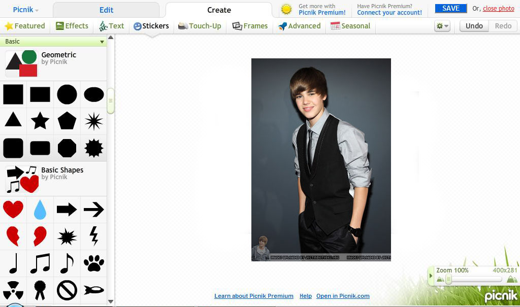List of Free Online Photo Image Editor and Effects: Picnik
