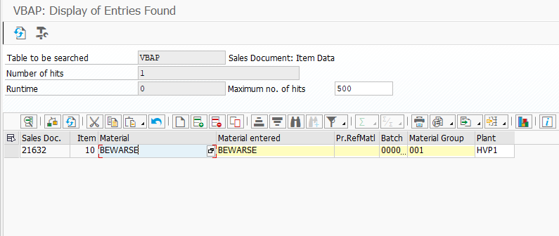 How to change records in SAP using debug mode