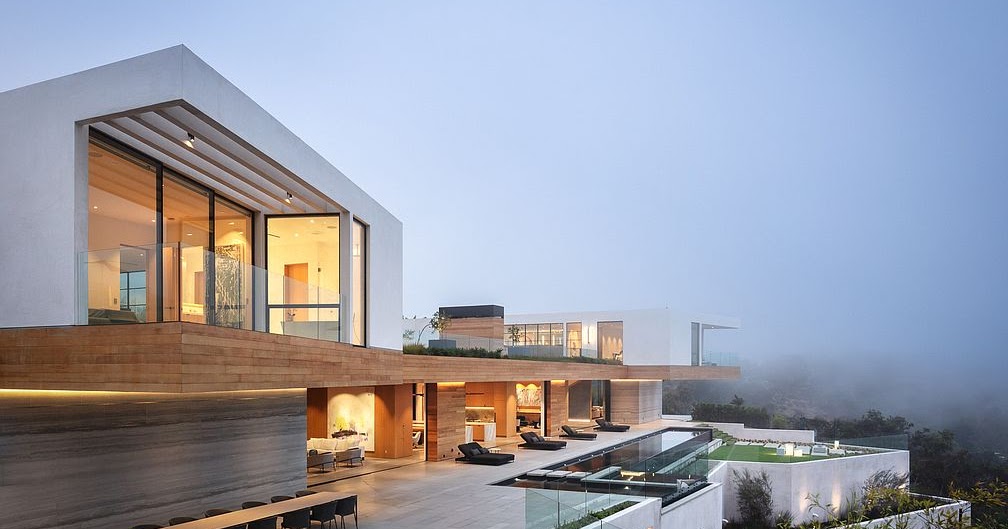 20,000 Square Foot Contemporary-Style Mega Mansion In Beverly Hills, CA ...