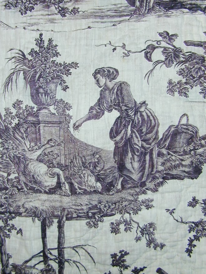french-treasures: Toile de Jouy - monochromatic prints