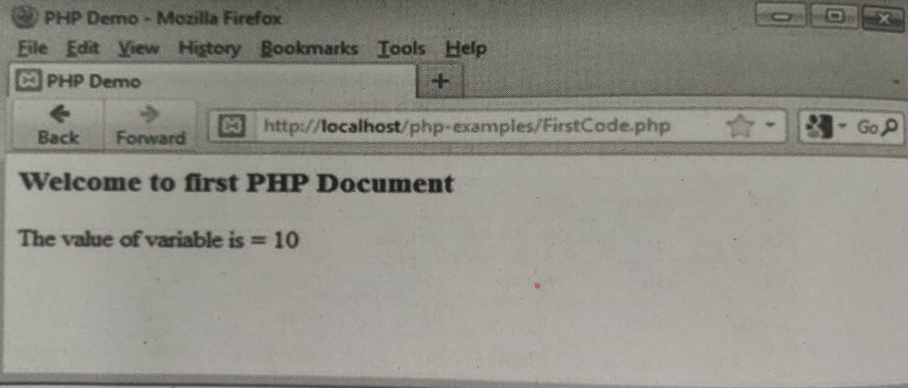 General Syntactic Characteristics of PHP | Keywords Used in PHP | Variables