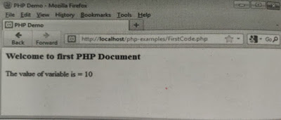 General Syntactic Characteristics of PHP | Keywords Used in PHP | Variables