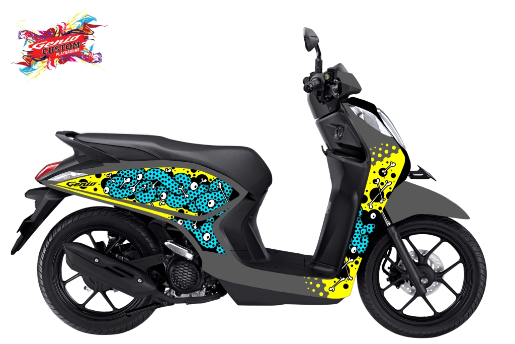 Modifikasi Virtual Genio Artwork Competition - Dealer Honda Made Ferry ...