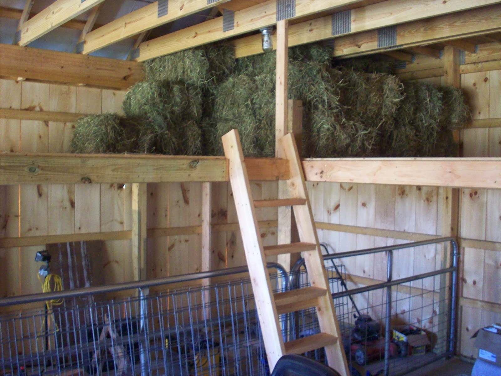 4 acres and a stream: It's Beginning to Look Like a Hayloft