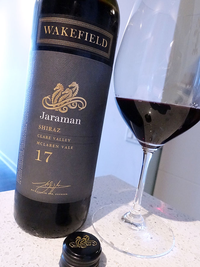 Wakefield Jaraman Shiraz 2017 (Australia) - Wine Review