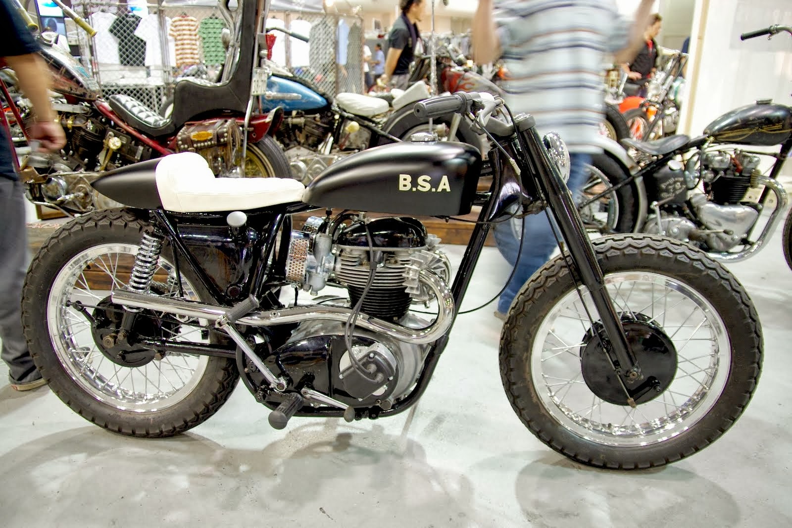 Rising Jack Kustoms: nice BSA Tracker – Bleekers motorcycles
