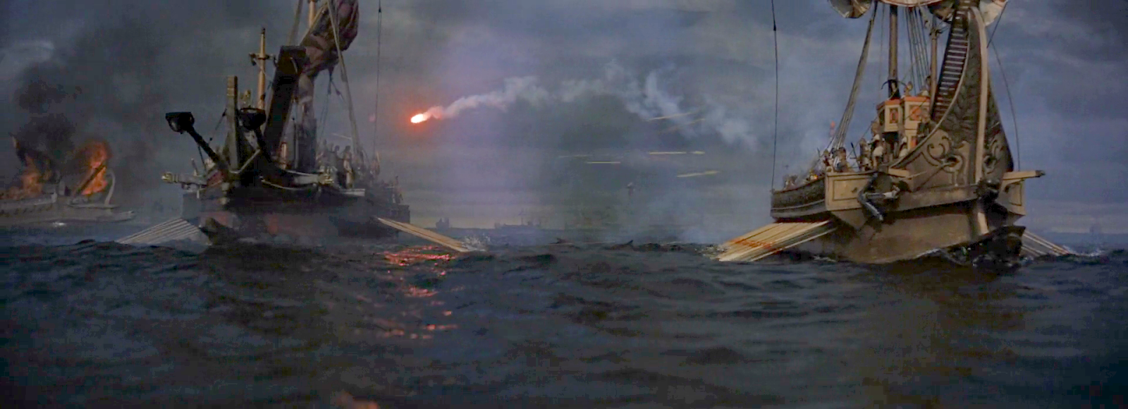 model ships in the cinema: Ben Hur 1959