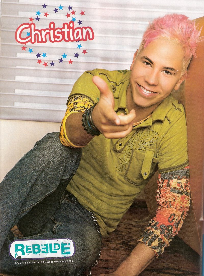 Por Siempre Rebelde: Fotos de Christian - Revista Rebelde