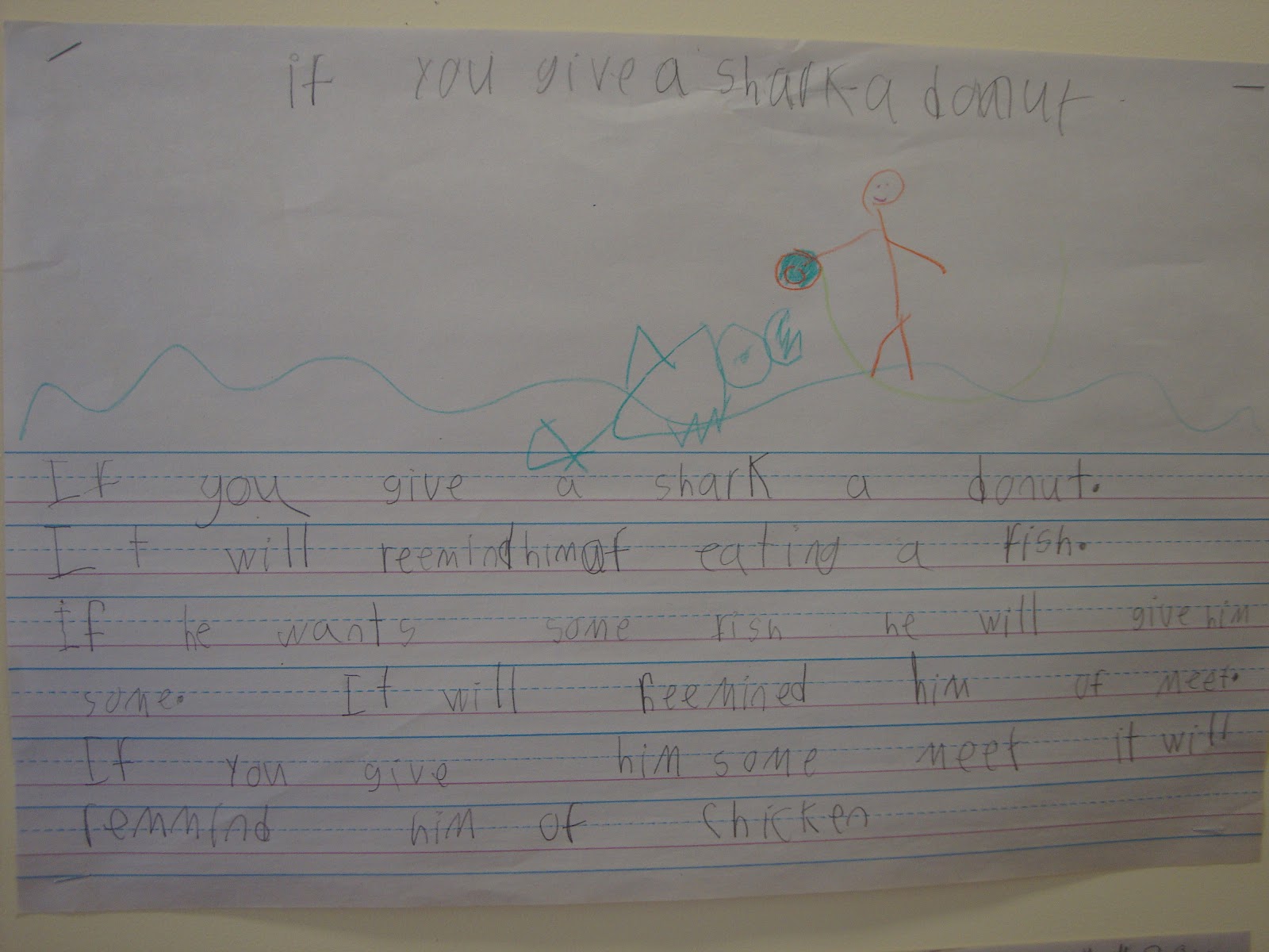 Mrs. Tucker's Class: If you give a first grader an idea, a pencil, and ...