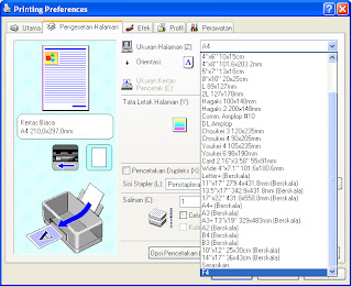 CUPINCU.COM: Menambah Ukuran Kertas pada Printer