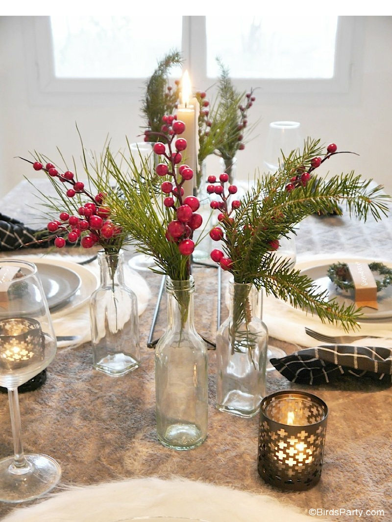 My Hygge Scandinavian Inspired Christmas Tablescape - Party Ideas ...