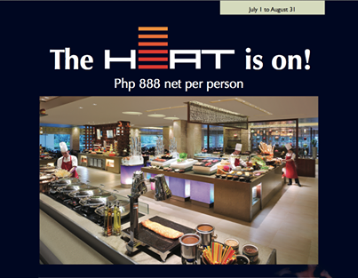Manila Shopper: Edsa Shangri-la Heat Buffet Promo: July-Aug 2013
