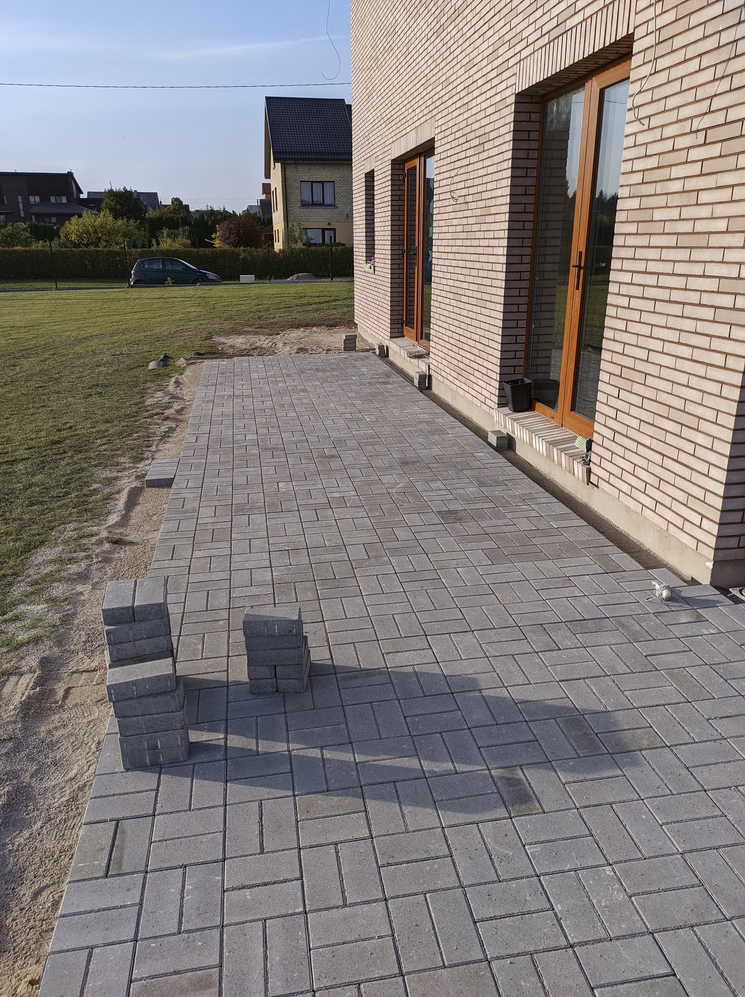 Tvarkome kiemą - trinkelės