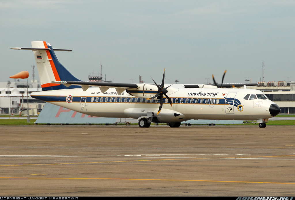 Thailandscale144: ATR 72-500 "ROYAL FLIGHT" RTAF