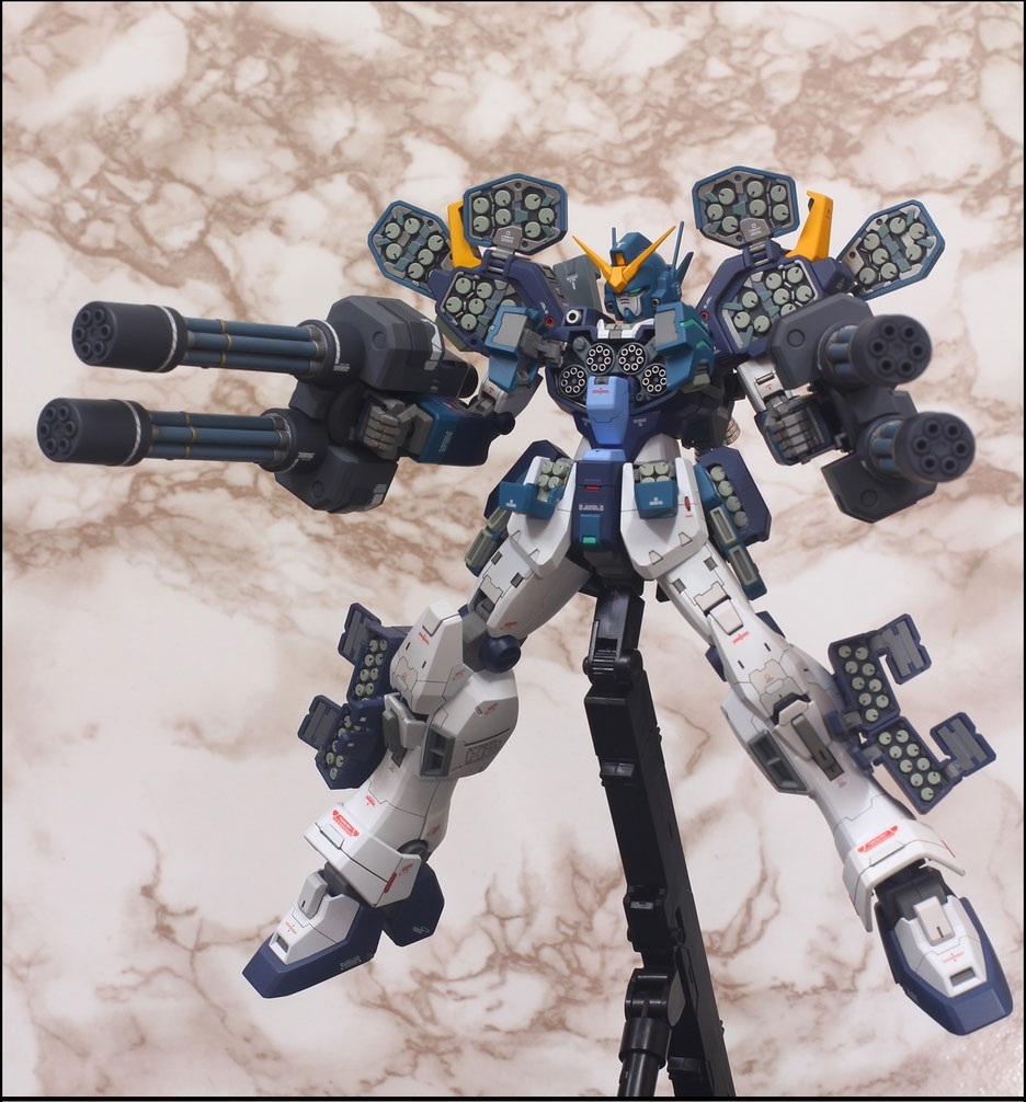 Custom Build: MG 1/100 Gundam Heavyarms Custom EW