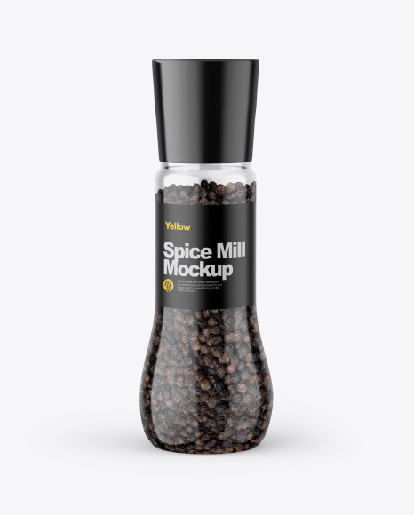 70+ Best Spice Jar Mockup Templates | Graphic Design Resources