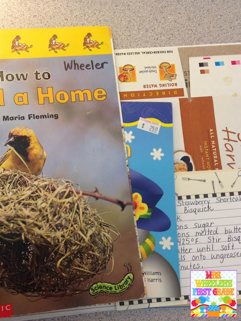 Mrs. Wheeler's First Grade Tidbits: Procedural Writing