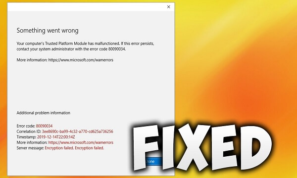 How To Fix The Trusted Module Platform Tpm Error In Windows 10